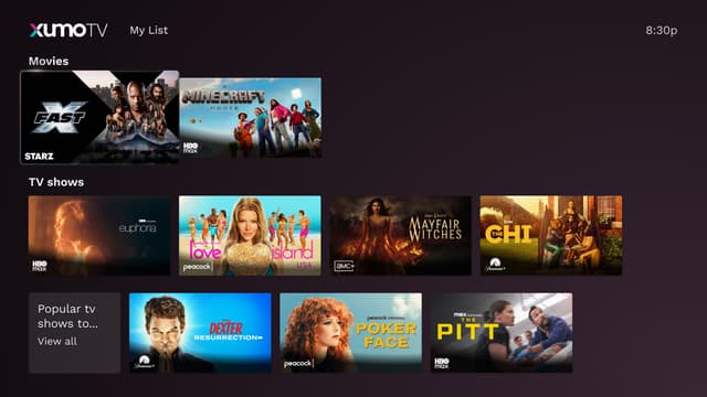 Xumo TV | All you can stream
