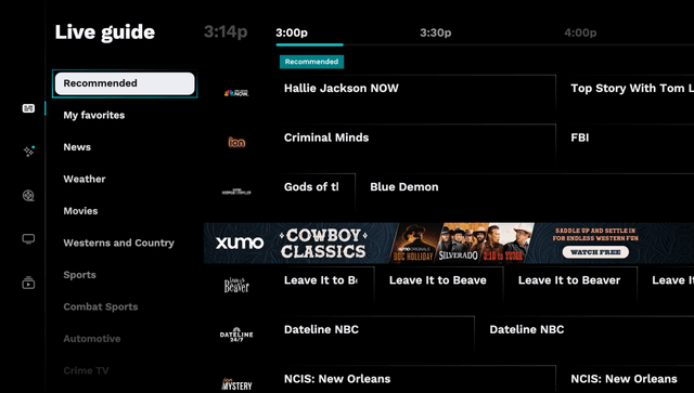 Xumo | All you can stream