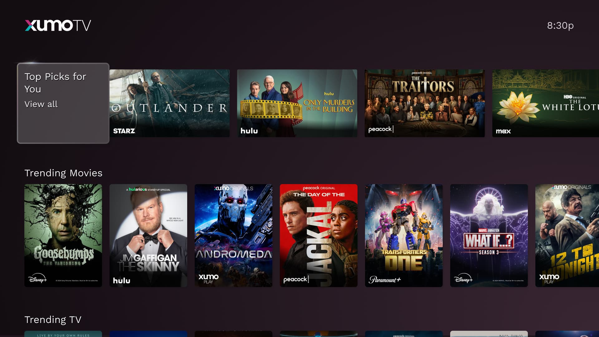 Xumo TV | All you can stream